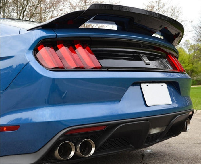 Ford Performance Mustang GT500 / Mach 1 Style Rear Spoiler w/ Gurney ...